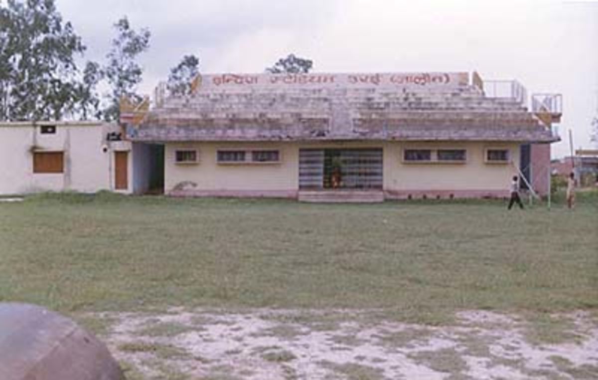 A ringside view of the Indra Gandhi Stadium at Orai | ESPNcricinfo.com