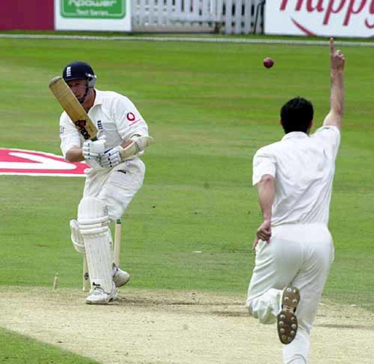 Robert Croft is bowled by Gillespie for 0 | ESPNcricinfo.com