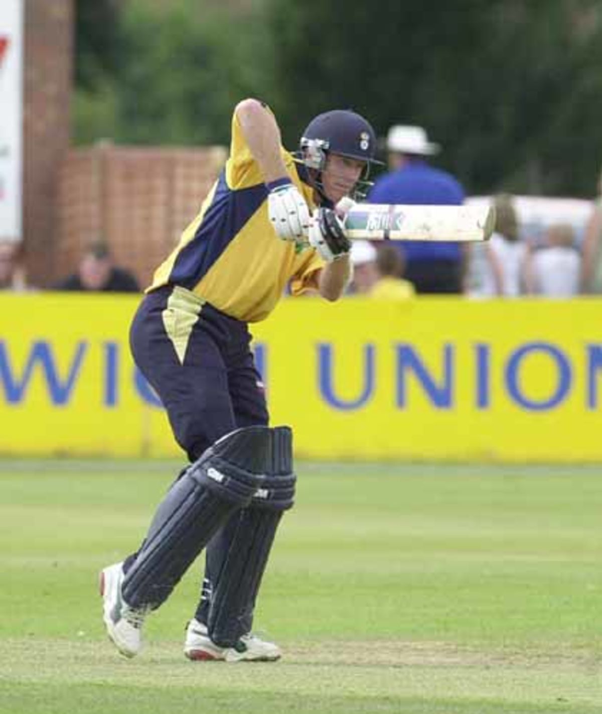 Jason Laney with a pull for 4 runs | ESPNcricinfo.com