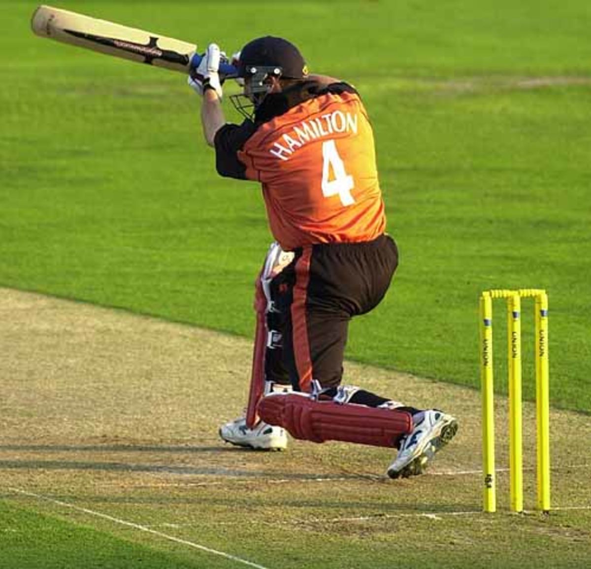 Gavin Hamilton opens the Yorkshire innings with a 4 | ESPNcricinfo.com