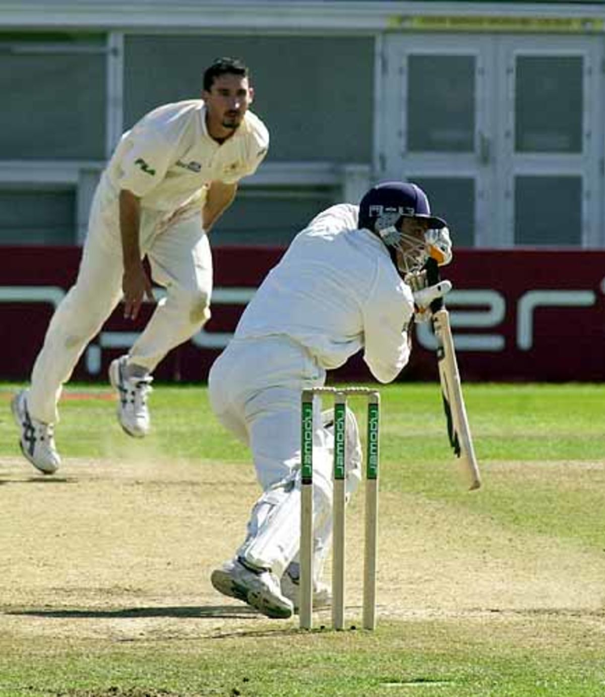 Joy for Gillespie as he has Hussain caught behind for 55 | ESPNcricinfo.com