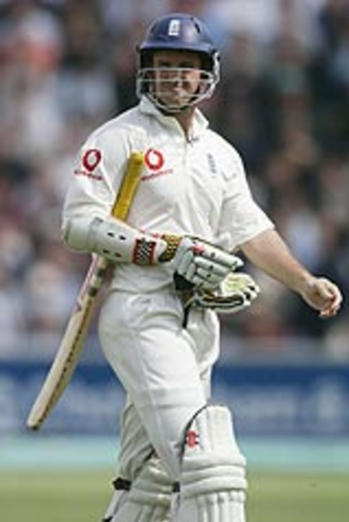 Andrew Strauss trudges back to the pavilion | ESPNcricinfo.com