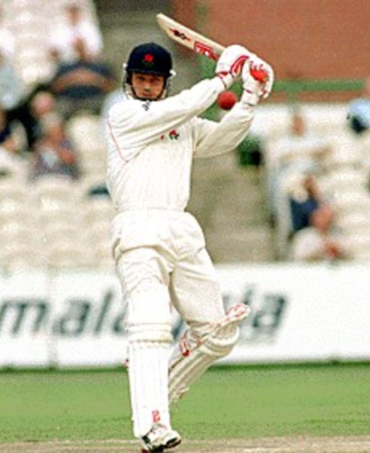 Graham Lloyd on his way to 84 in the 2nd innings, County Championship ...