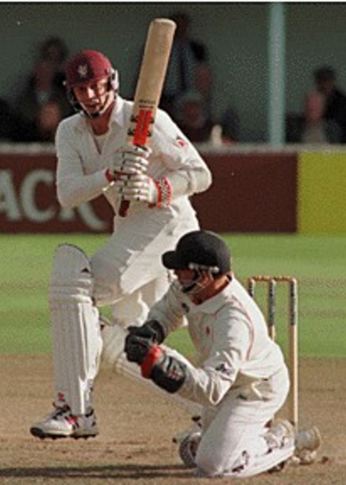 Graham Rose in batting action, County Championship, Lancashire v ...