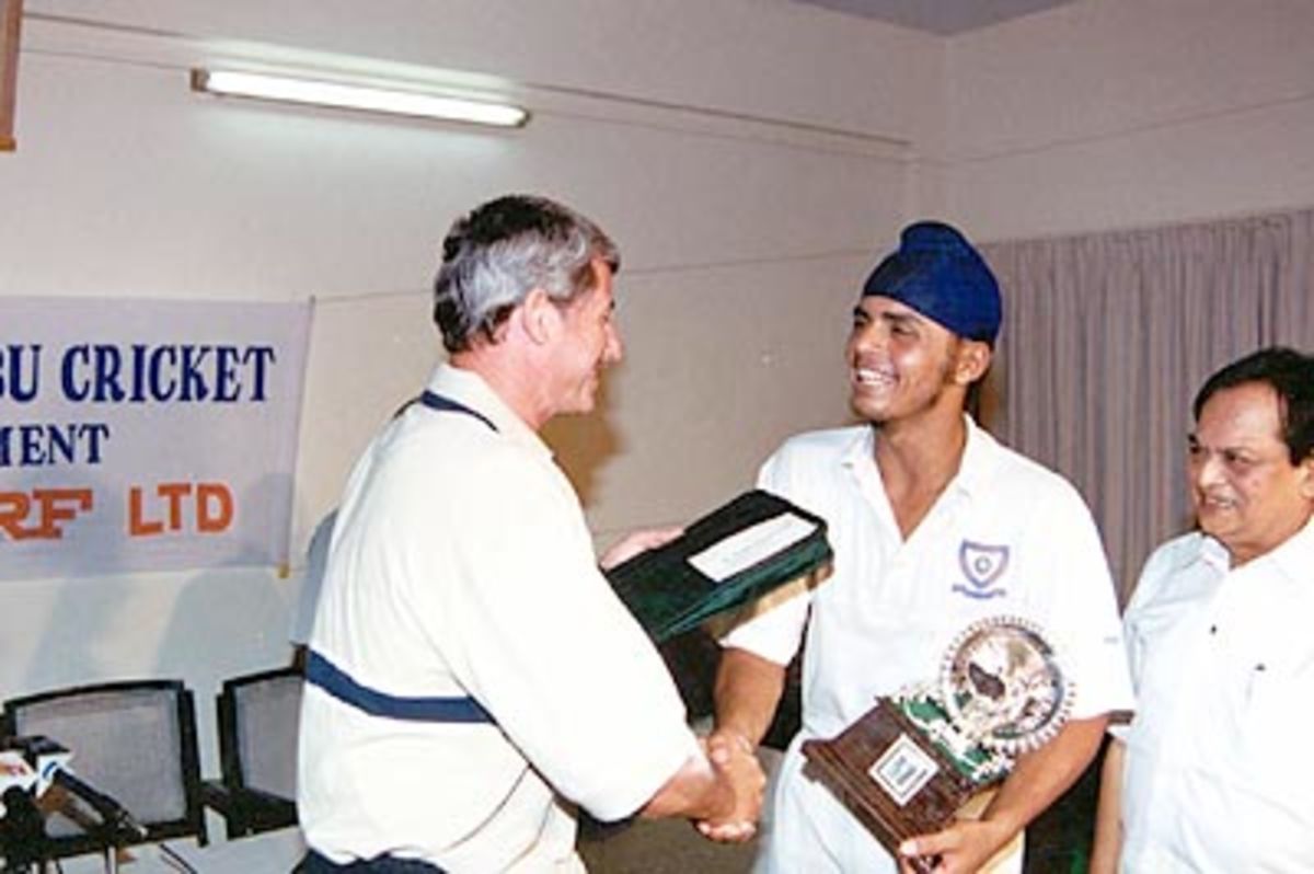 Ashok Kumbhat, secretary of the TNCA, at the Buchi Babu Tournament ...