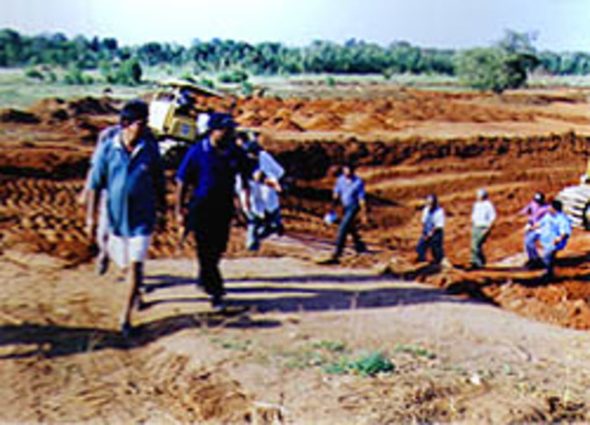 The new Dambulla International Cricket Ground being built ...