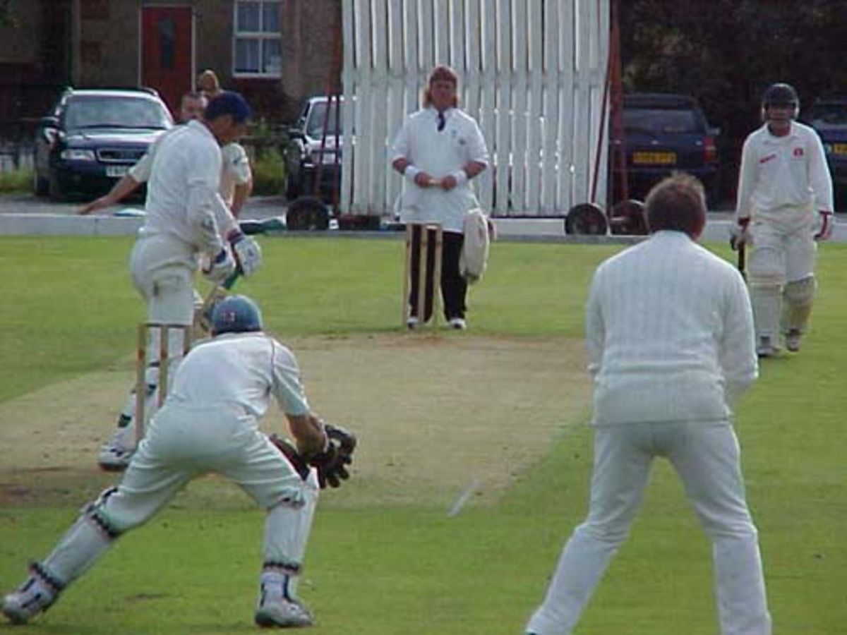Great Harwood opener Ian Haworth facing Kegg | ESPNcricinfo.com