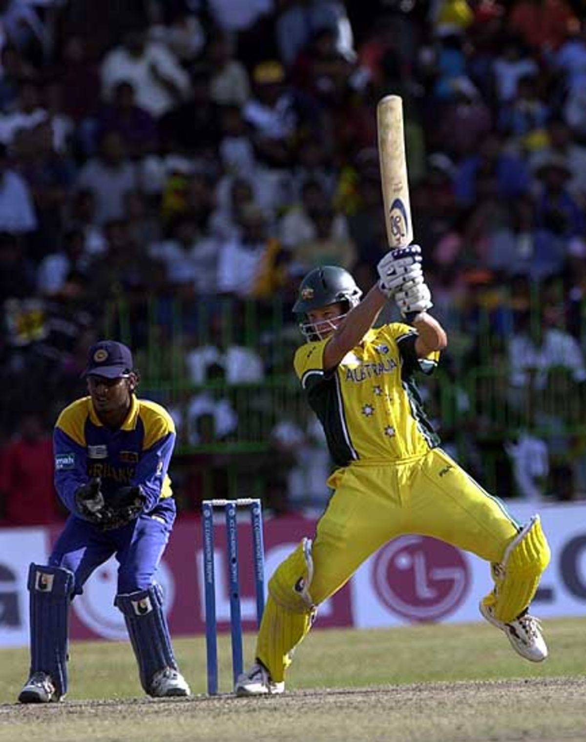 The crowd play a big part in the atmosphere at the Premadasa ...