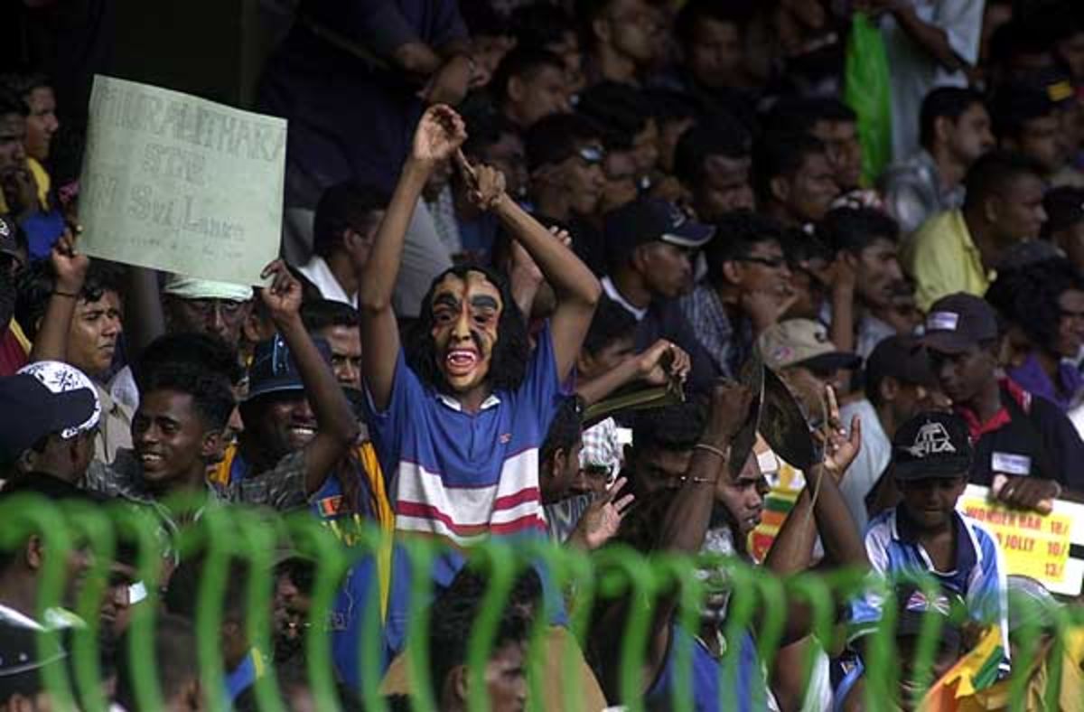 The crowd play a big part in the atmosphere at the Premadasa ...