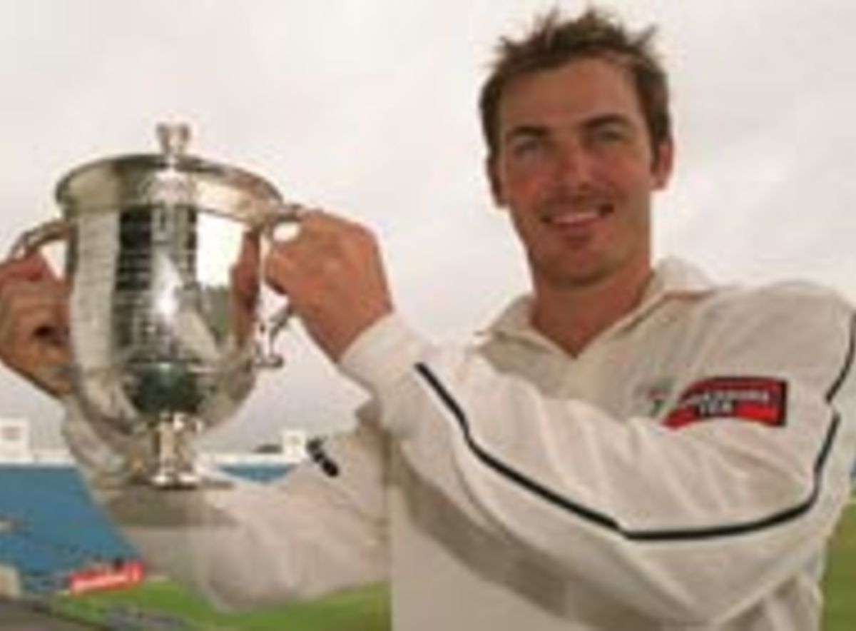 Damien Martyn with the Walter Lawrence Trophy | ESPNcricinfo.com