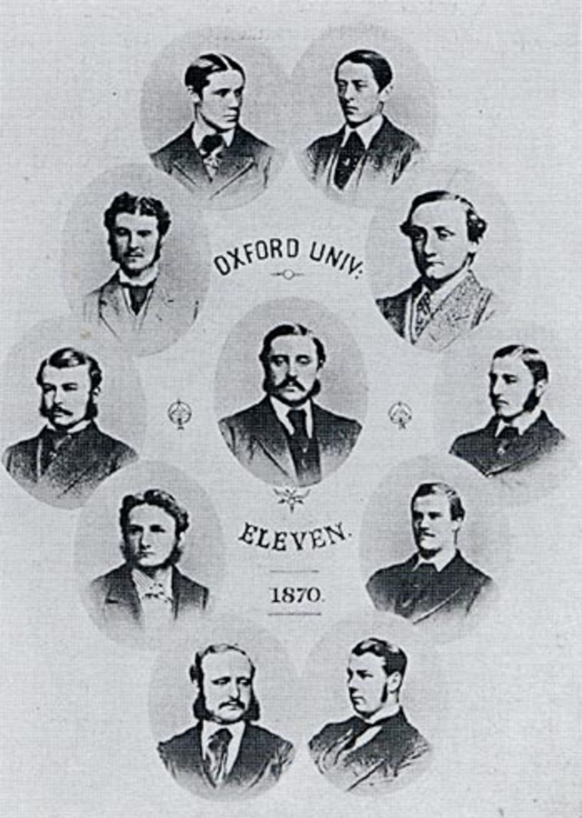 Oxford University XI in 1870 | ESPNcricinfo.com