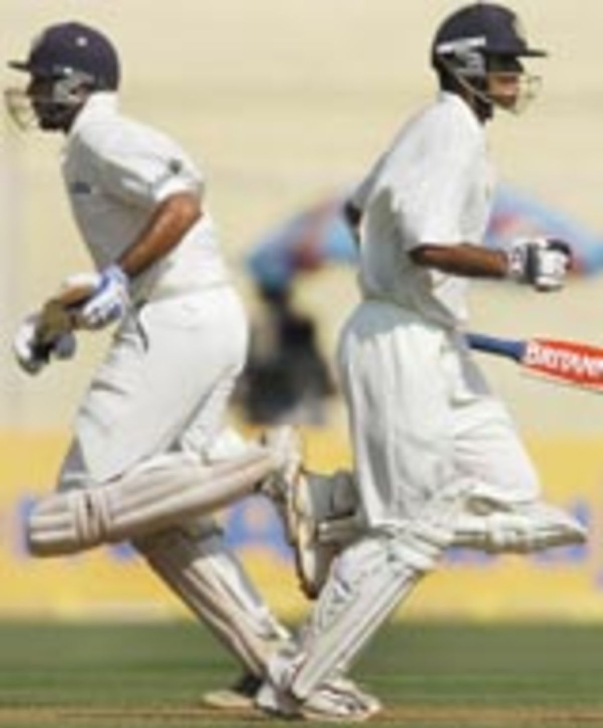 Dravid and Laxman during their partnership | ESPNcricinfo.com