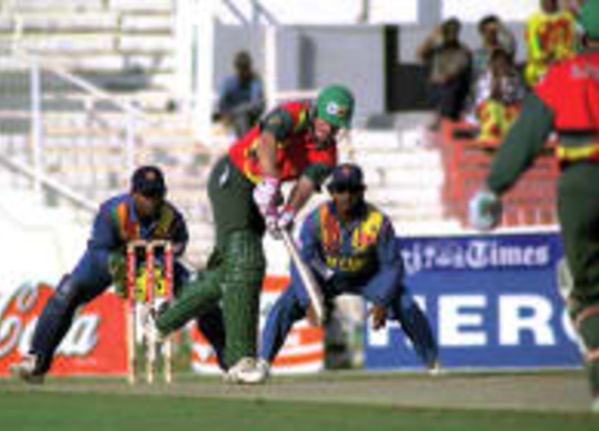 Johnson hits to leg | ESPNcricinfo.com