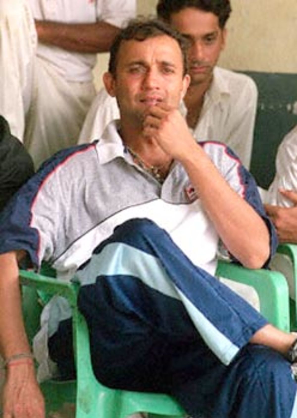 Mongia at a local cricket match prior to the release of the CBI report ...