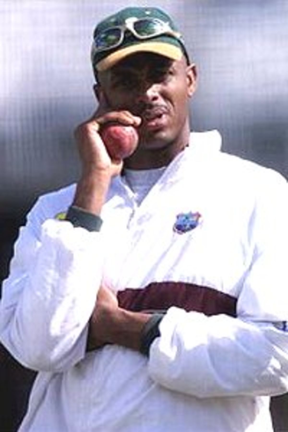 Wavell Hinds takes a return to stumps, Western Australia v West Indians ...