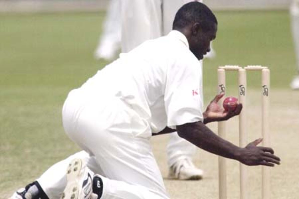 Wavell Hinds takes a return to stumps, Western Australia v West Indians ...