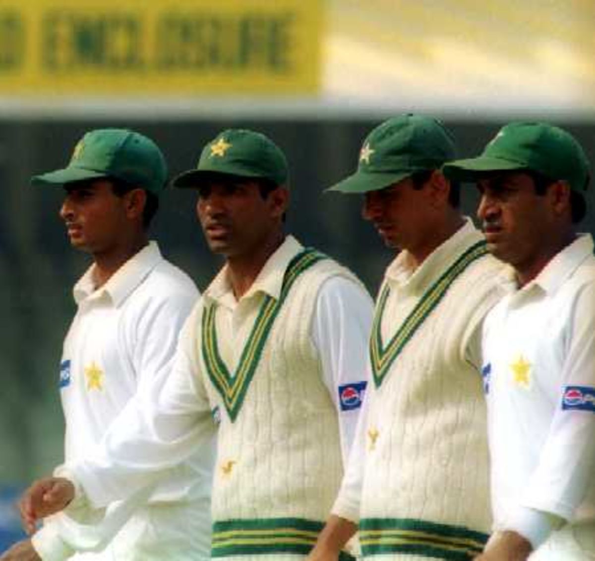 Group photo of Pakistani Players during the match | ESPNcricinfo.com