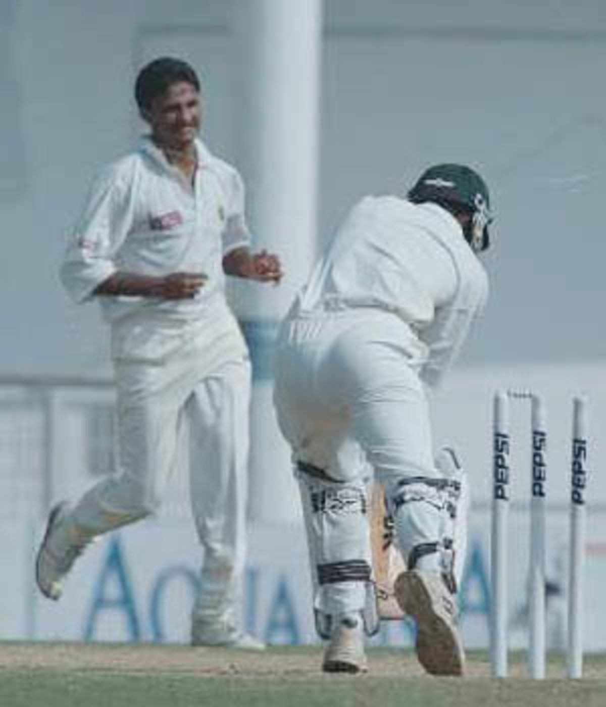 Ganguly about to snap Gavin Rennie off Sharandeep Singh | ESPNcricinfo.com