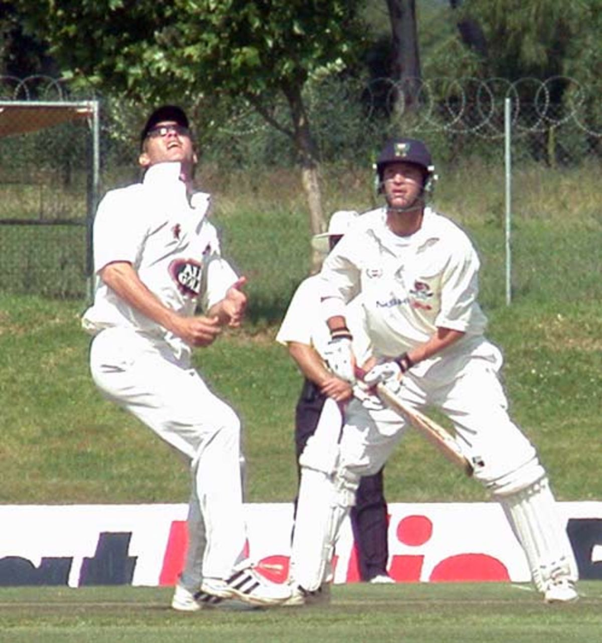 WP opening bat Andrew Puttick watches a ball loop over the head of ...