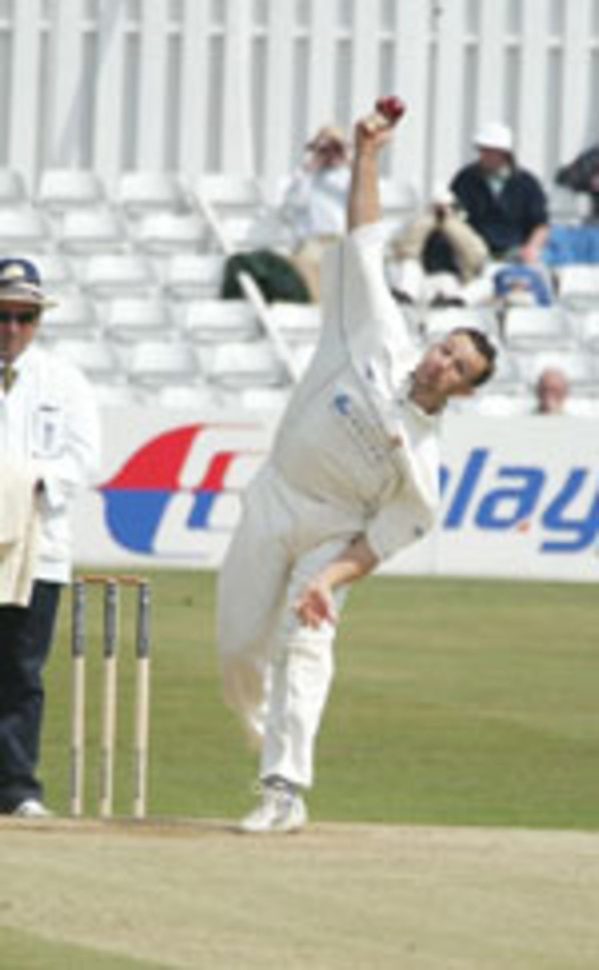 Justin Langer driving | ESPNcricinfo.com
