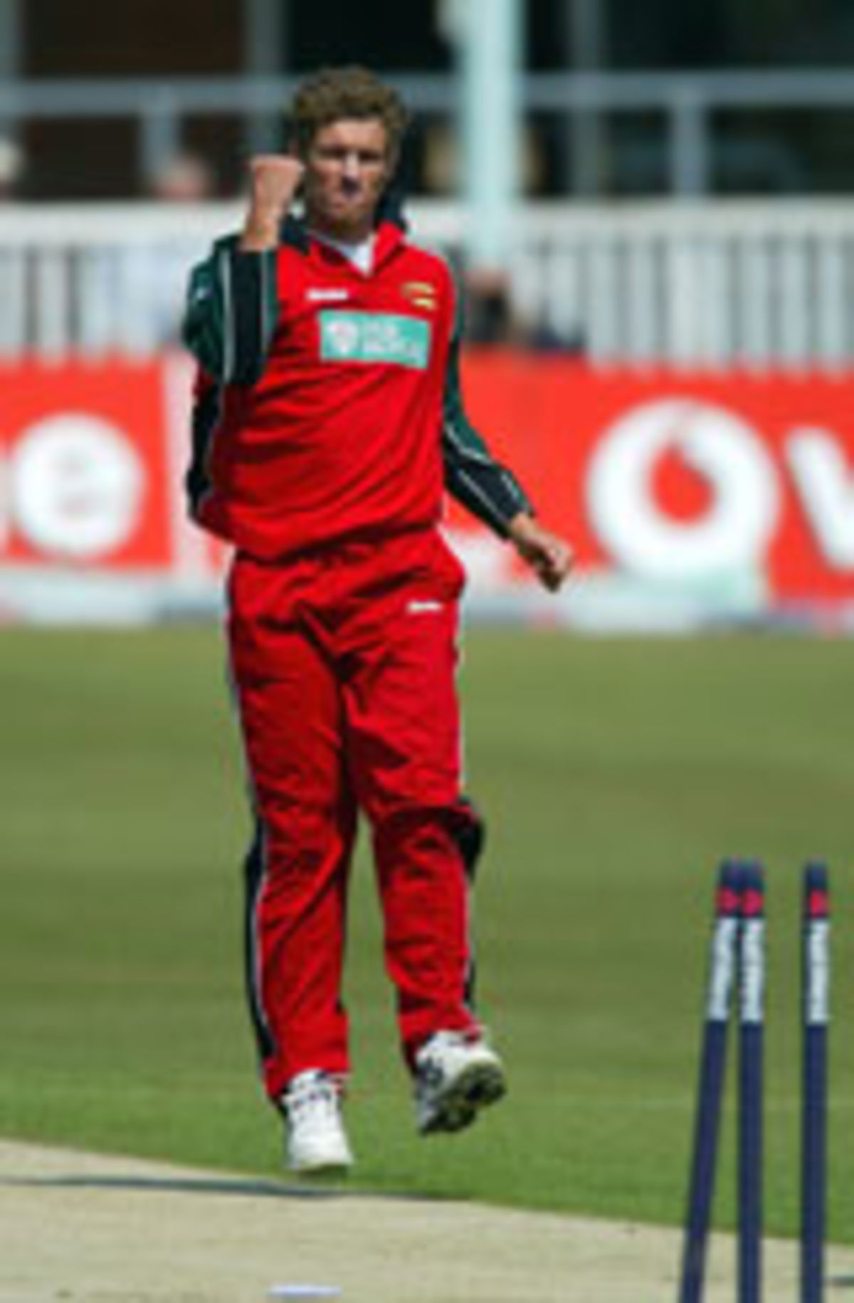 Andy Blignaut celebates wicket | ESPNcricinfo.com