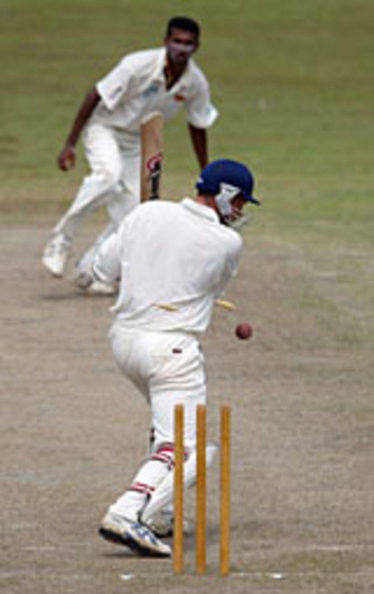Monty Lynch faces the Spanish bowlers | ESPNcricinfo.com