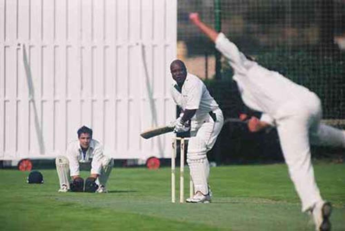 Monty Lynch faces the Spanish bowlers | ESPNcricinfo.com