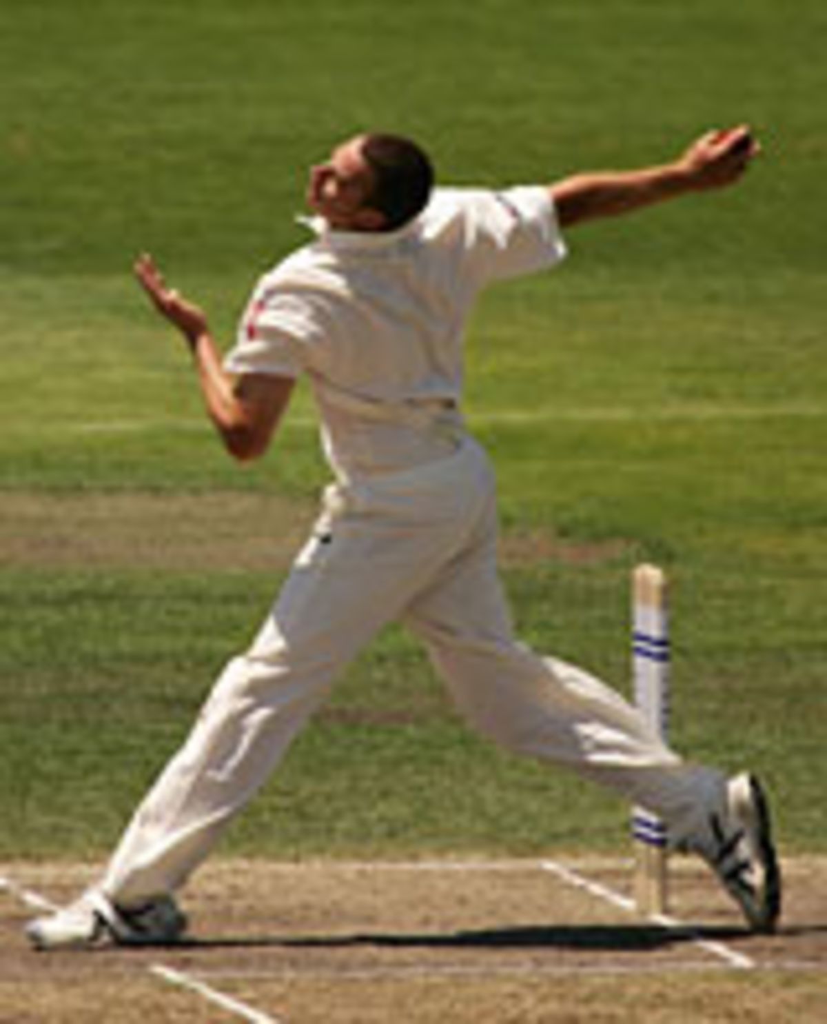 Stuart Clark in full flight | ESPNcricinfo.com