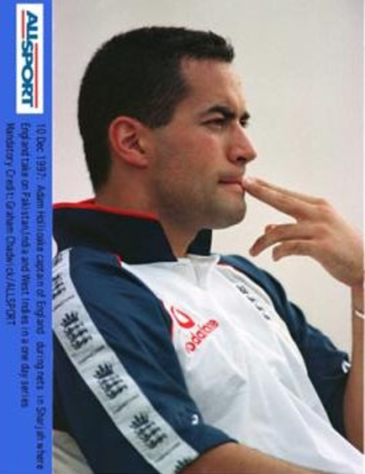Adam Hollioake at Sharjah Dec 1997 | ESPNcricinfo.com