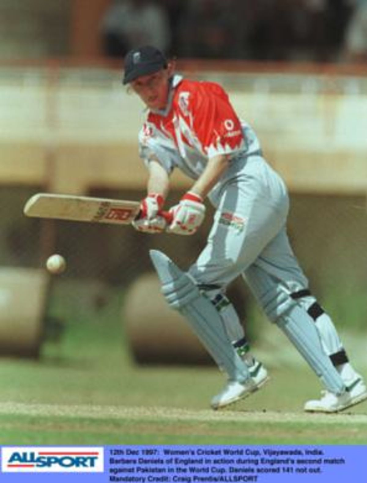 Women's WC - Barbara Daniels in action during her 141* v Pakistan ...