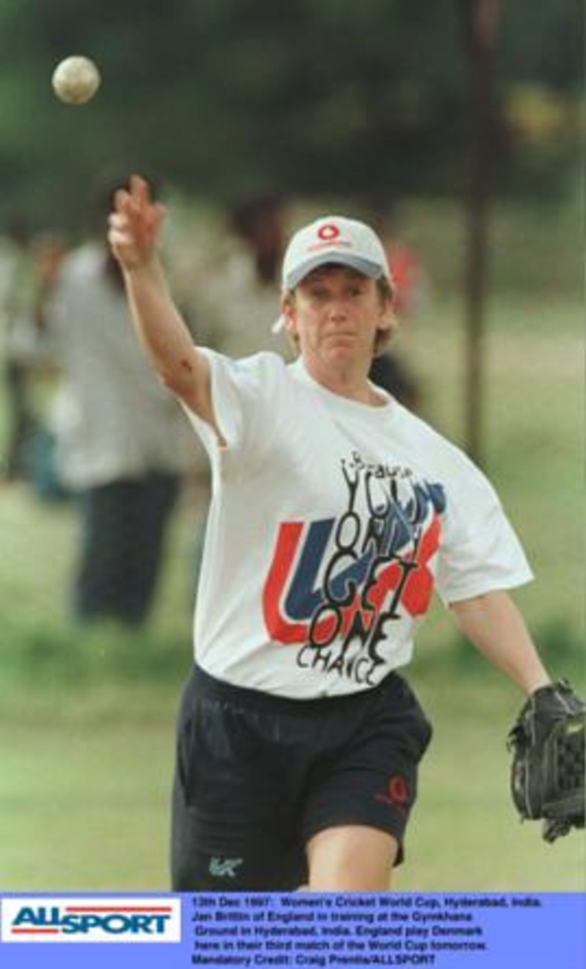 Jan Brittin at practice, Hyderabad | ESPNcricinfo.com