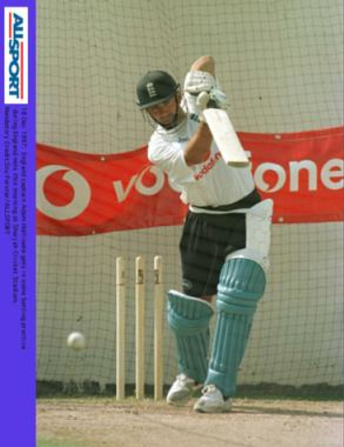 Adam Hollioake batting in the nets | ESPNcricinfo.com