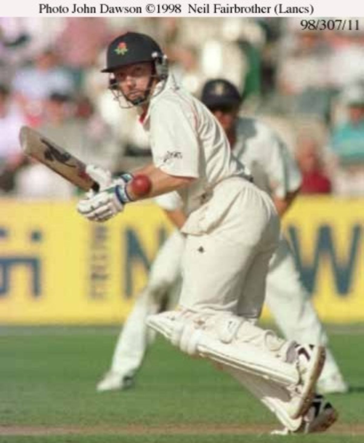 Neil Fairbrother about to run | ESPNcricinfo.com