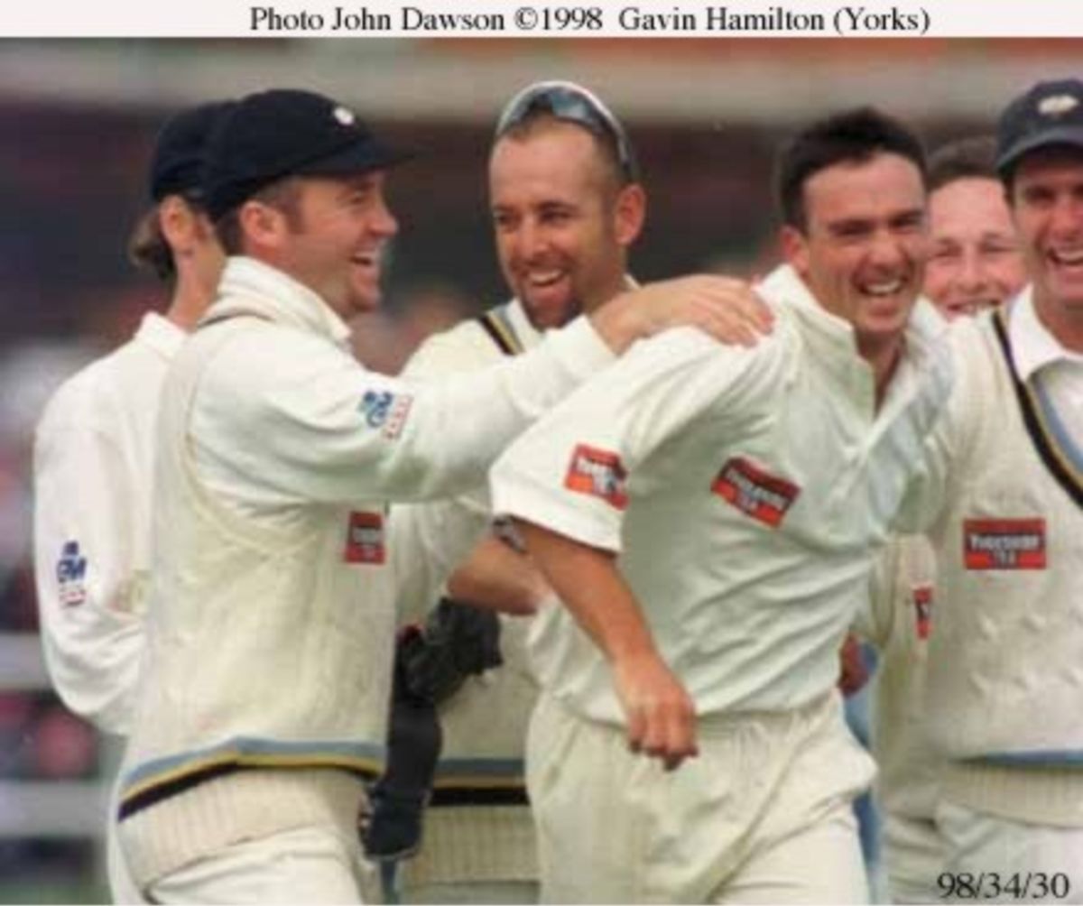 Gavin Hamilton celebrates a wicket | ESPNcricinfo.com