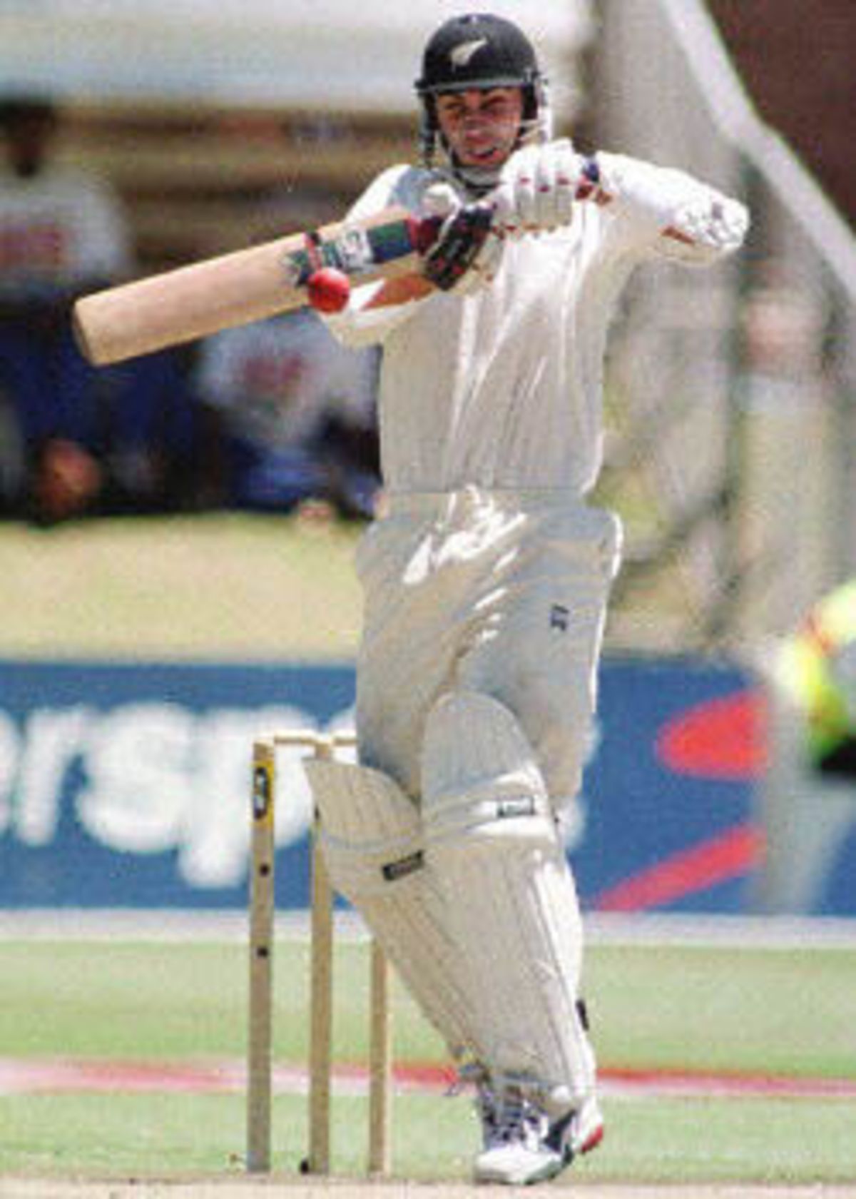 Matthew Sinclair plays with confidence during his innings of 150 ...