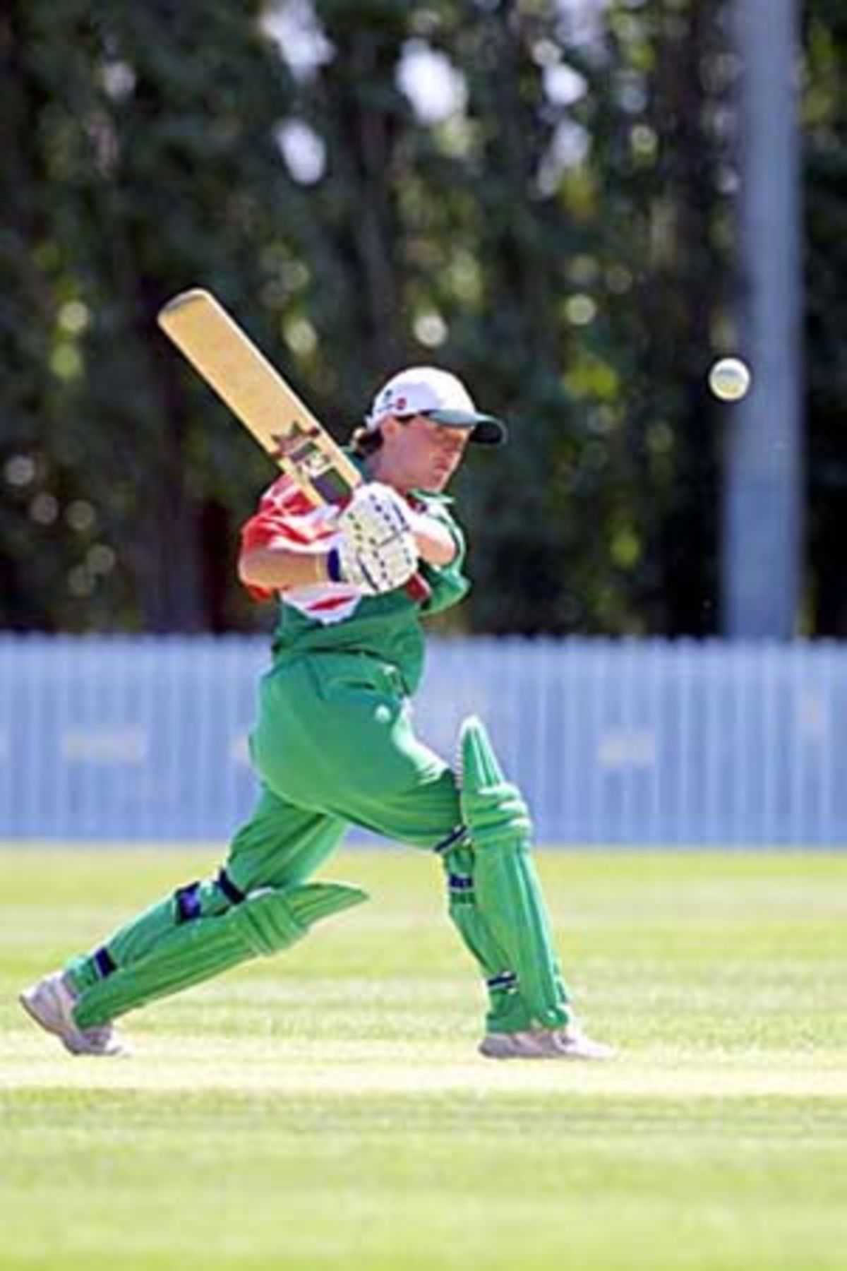Anne Linehan on her way to a score of 20 | ESPNcricinfo.com