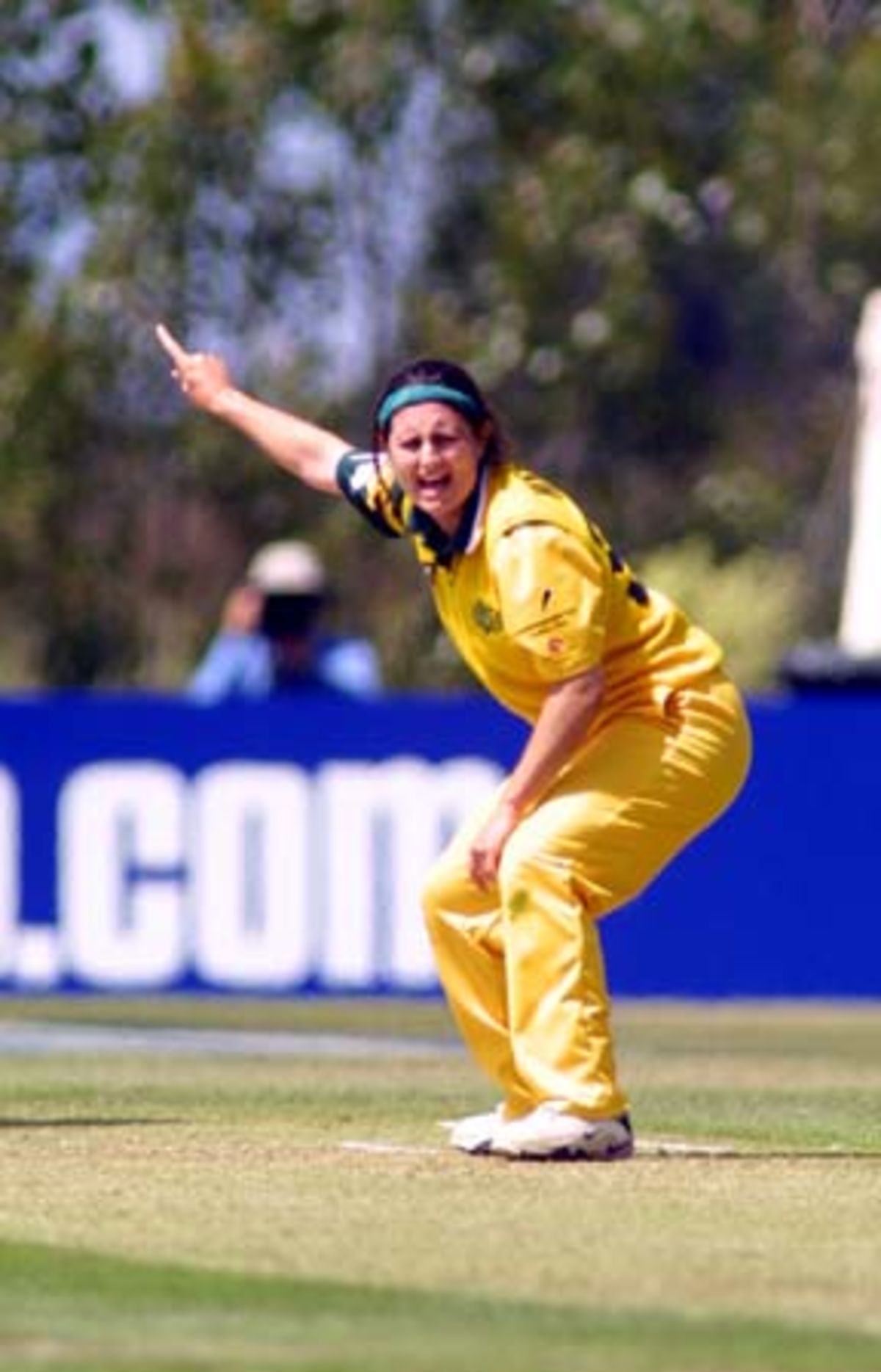 Australian bowler Olivia Magno delivers the ball | ESPNcricinfo.com