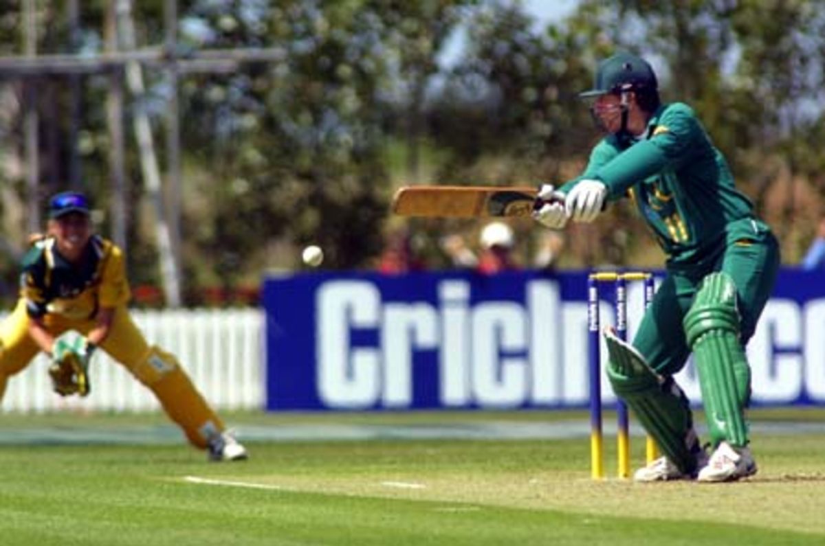 Australian wicket keeper Julia Price and team mate Zoe Goss celebrate ...