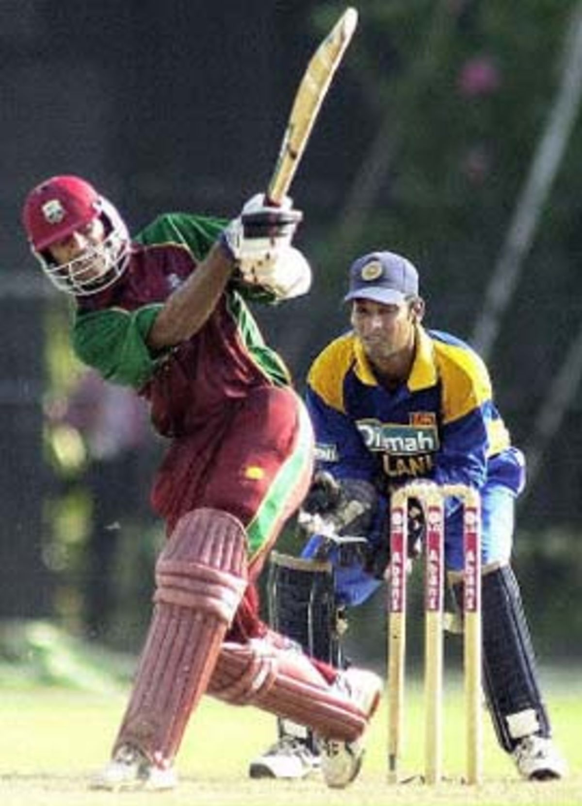 Corey Collymore receves his man of the match award | ESPNcricinfo.com