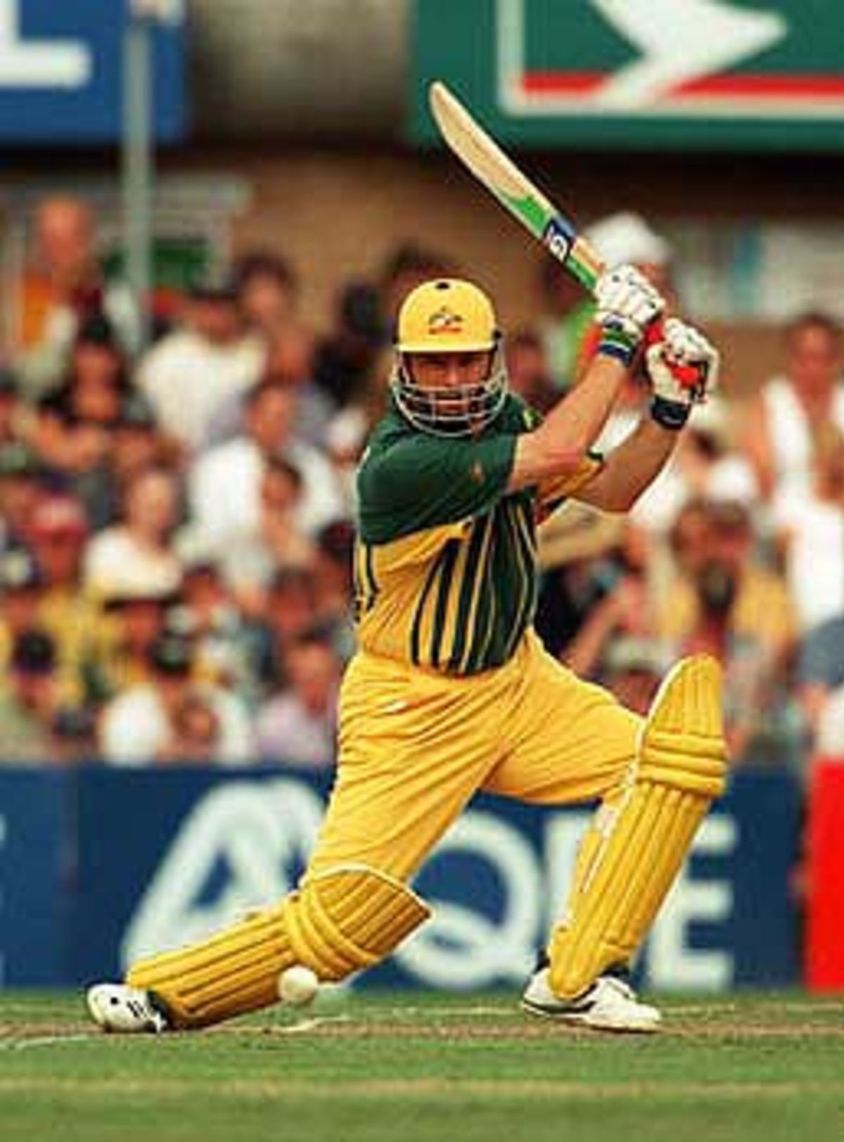 Sohail in the act of catching Paul Reiffel | ESPNcricinfo.com