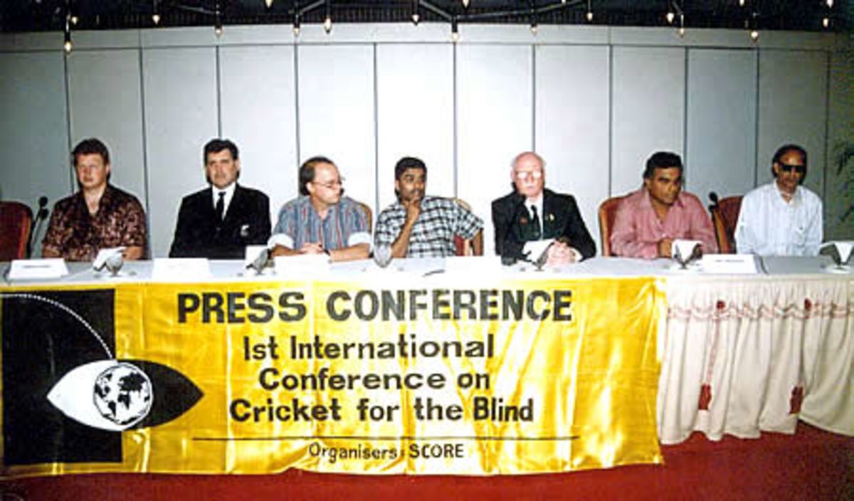 Delegates at 1st International Conference on Cricket for the Blind ...