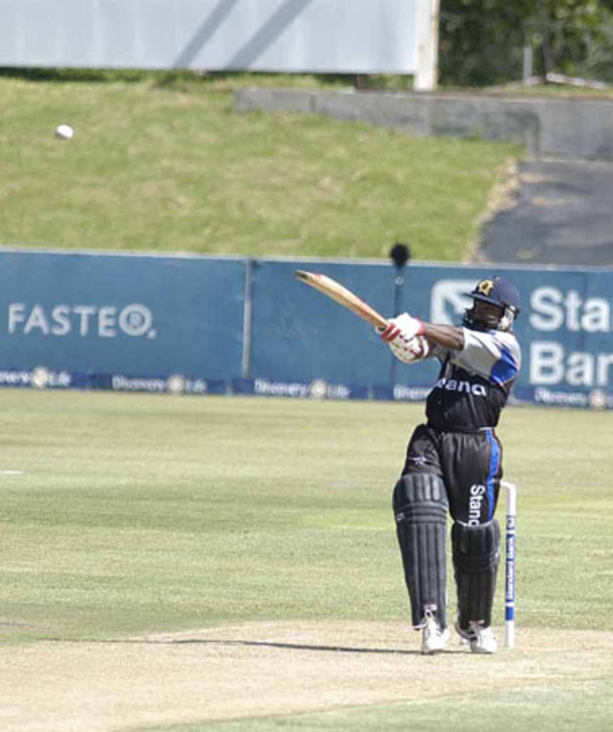 Boland overseas professional Vinod Kambli plays attackingly during his ...