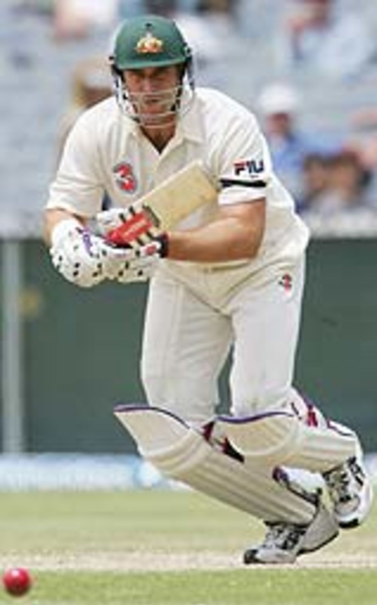 Matthew Hayden drives | ESPNcricinfo.com