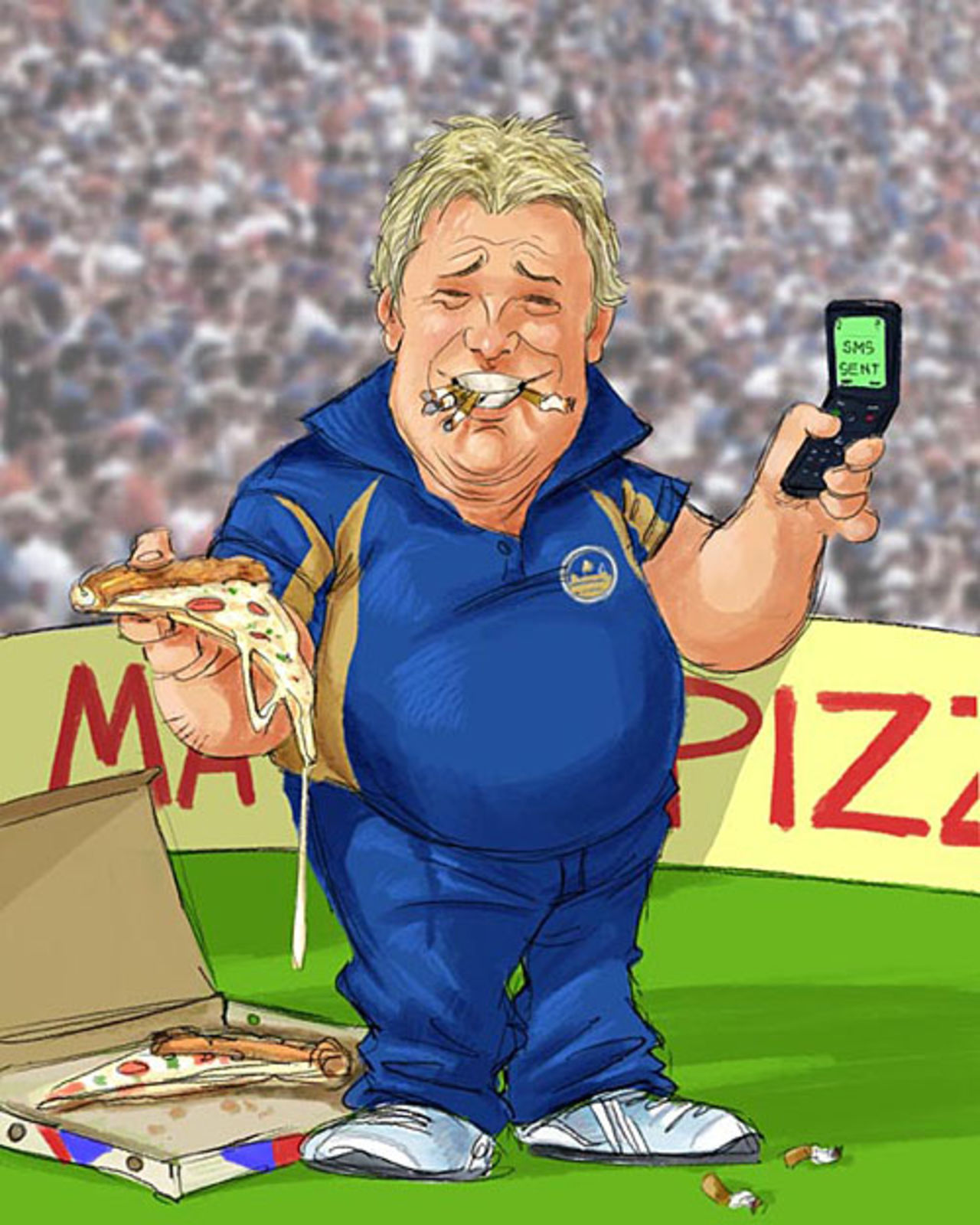 Illustration: Shane Warne | ESPNcricinfo.com