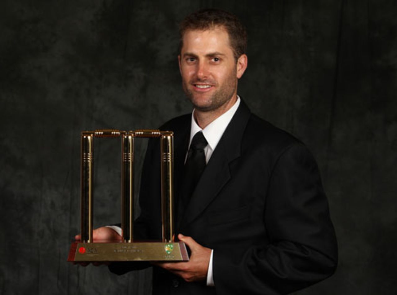 Simon Katich was named Australia's Test Player of the Year ...