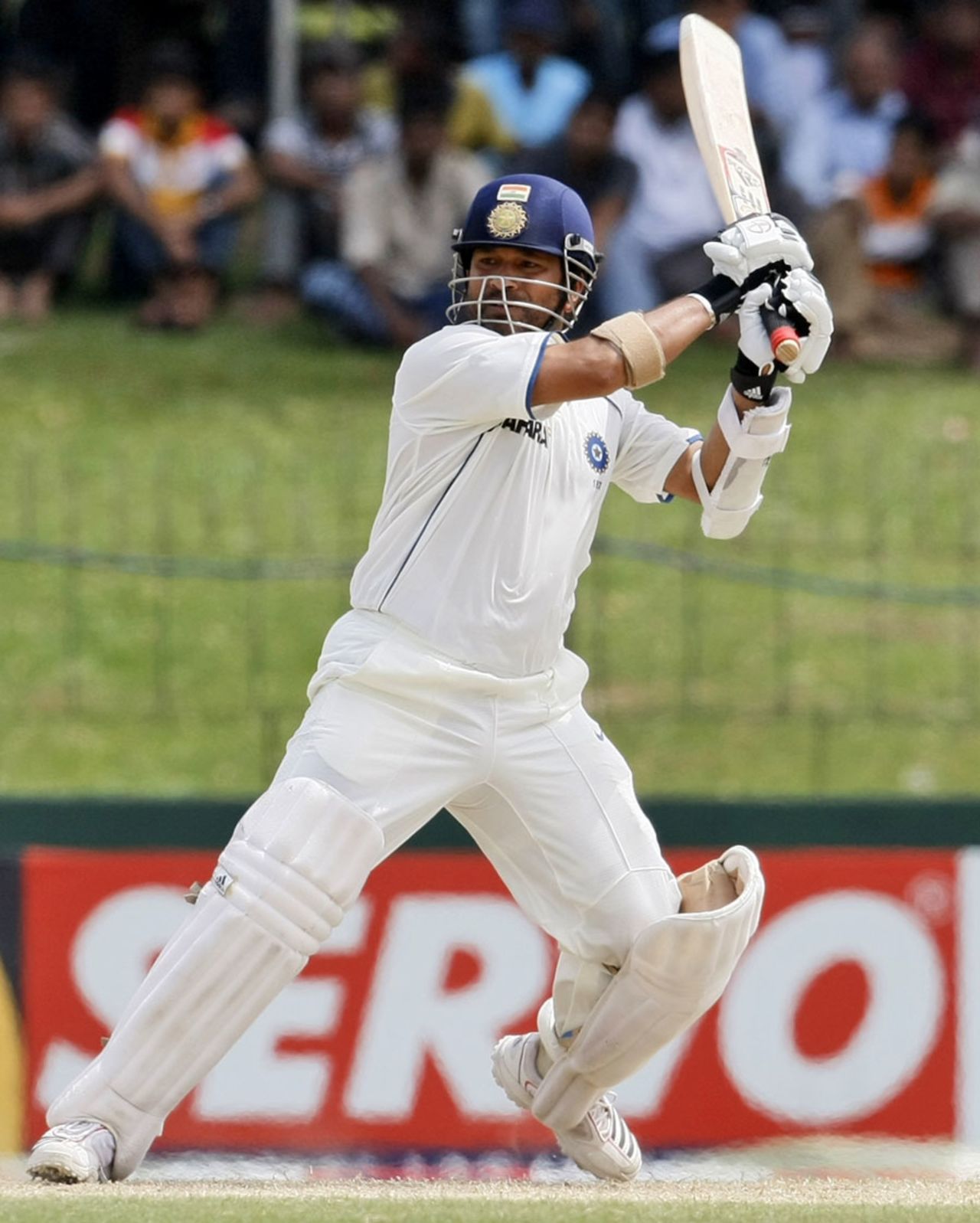 Sachin Tendulkar forces one through the off side | ESPNcricinfo.com