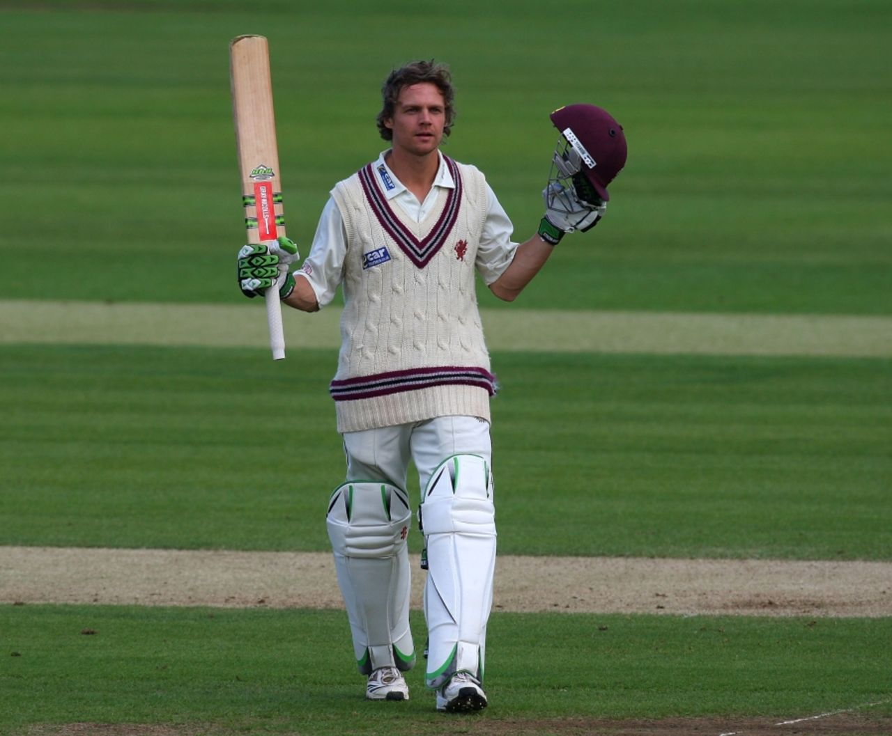 James Hildreth was bowled for 105 by Ruel Brathwaite | ESPNcricinfo.com