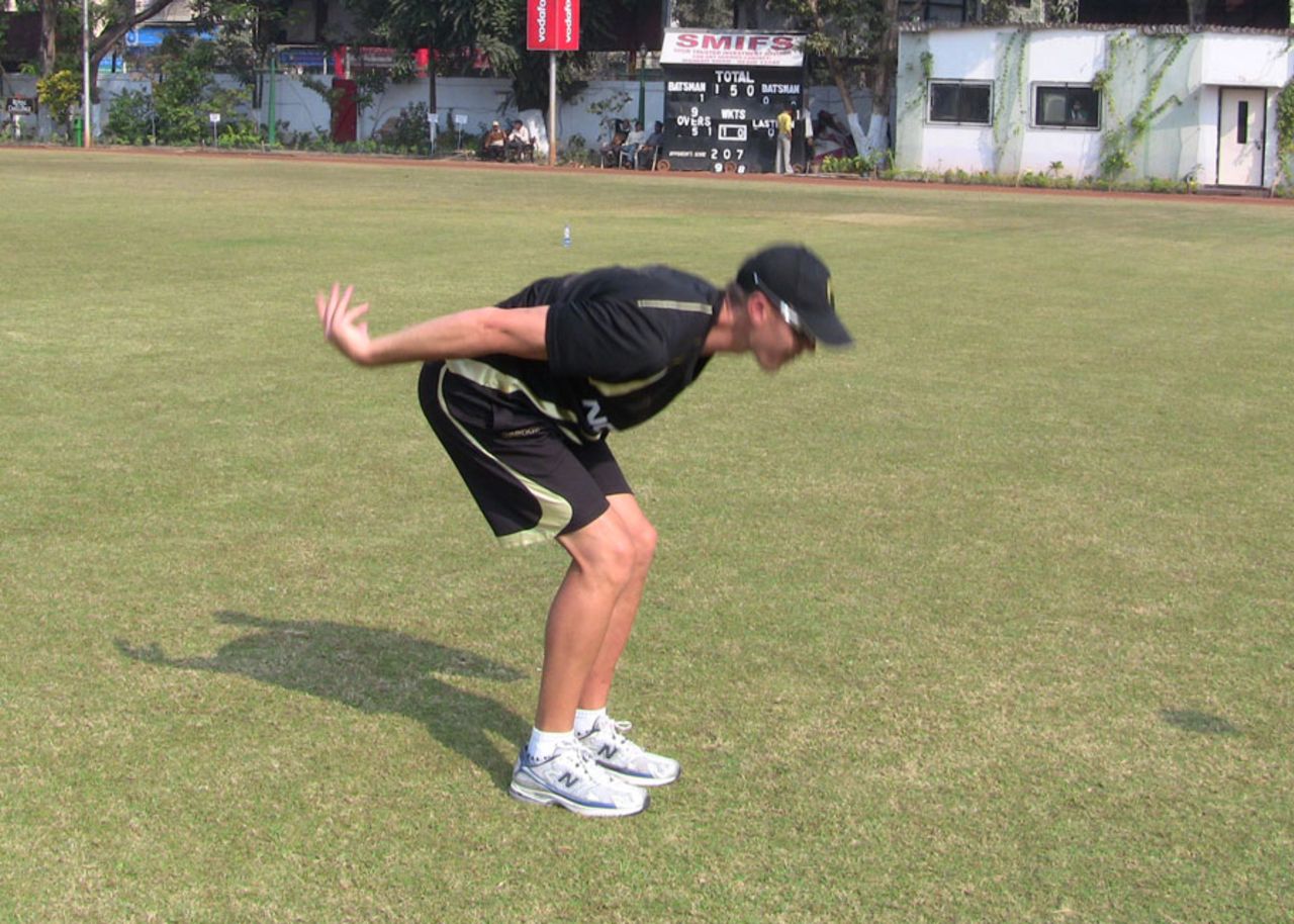 Trunk forward flexion end exercise | ESPNcricinfo.com