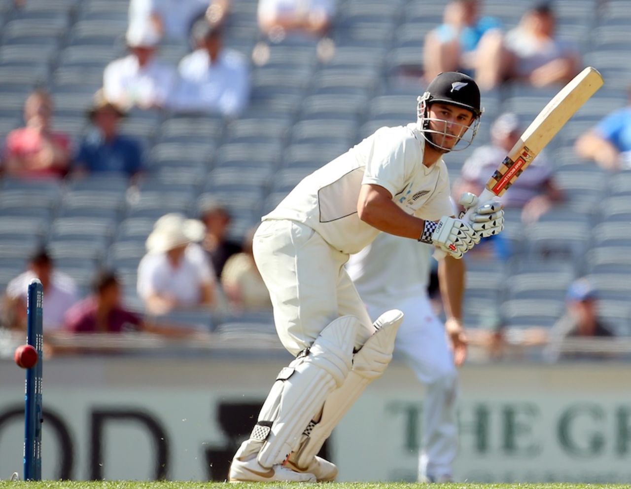 Hamish Rutherford plays on the leg side | ESPNcricinfo.com