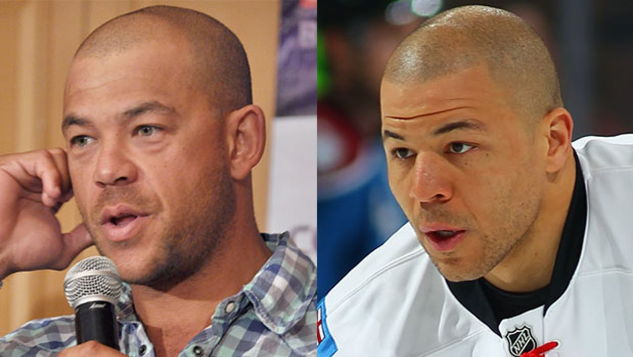 Composite: Andrew Symonds and Jarome Iginla | ESPNcricinfo.com